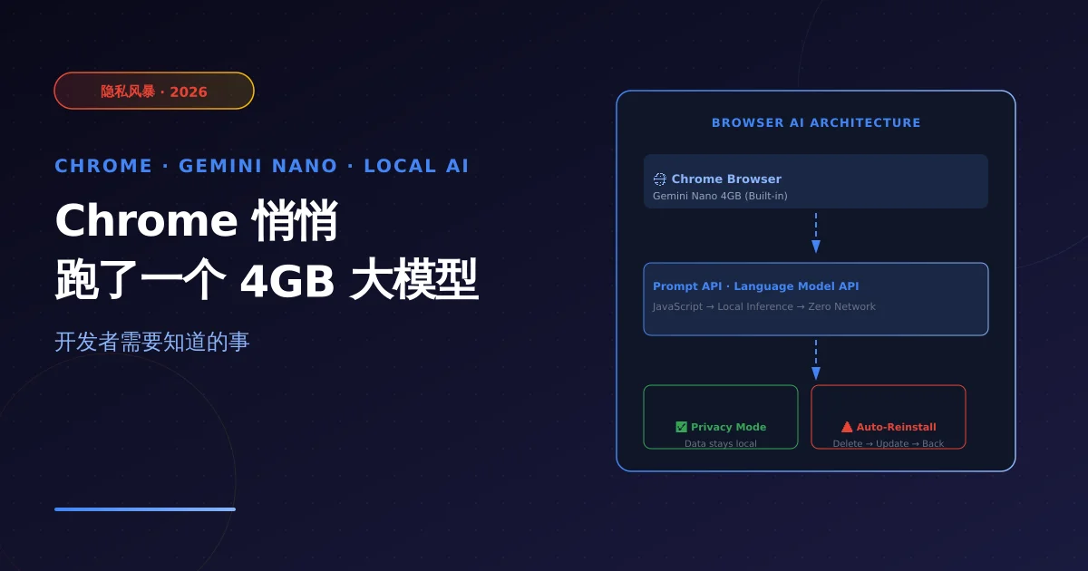 Chrome Gemini Nano Local LLM: Privacy Storm, Technical Breakdown ...